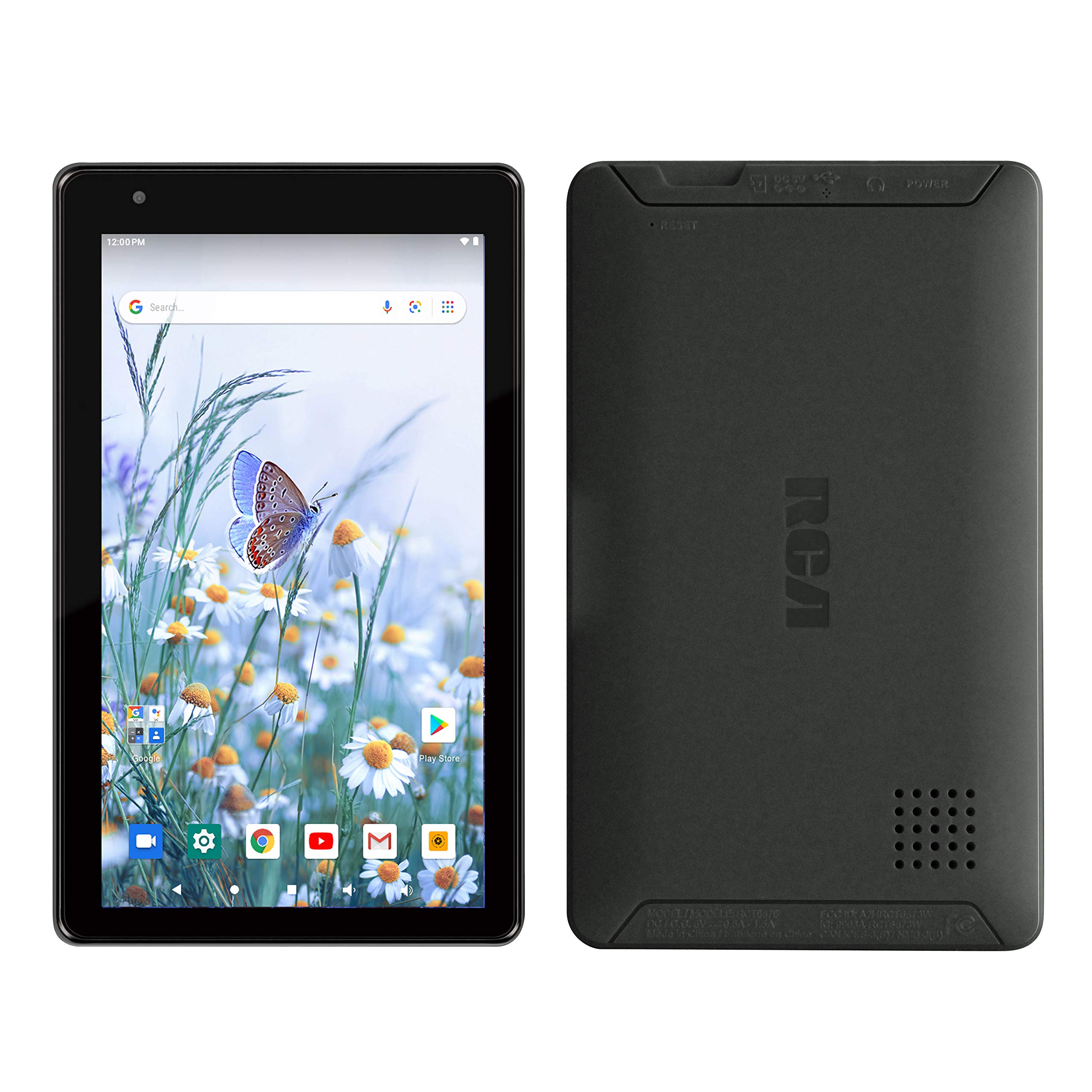 RCA Voyager Pro+ [RCT6876Q22K00] 7 Inches 2GB RAM 16GB Storage with Keyboard Case Tablet Android 10 (Go Edition) (Black)