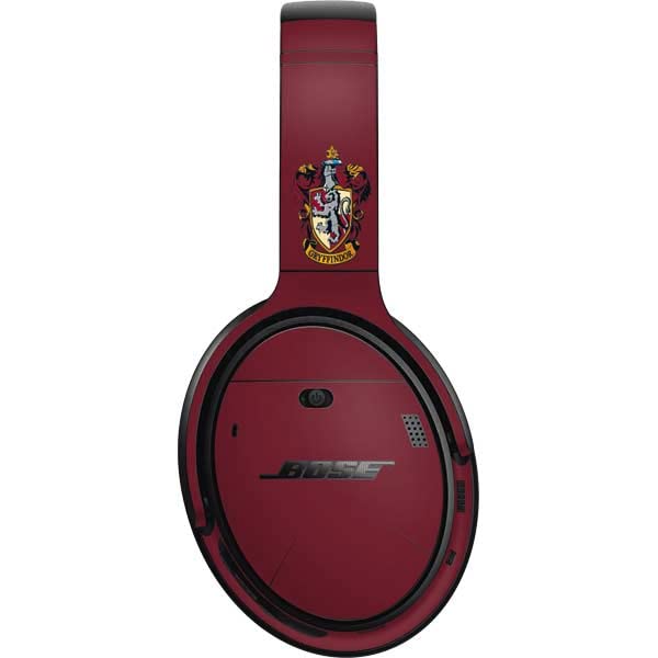 Skinit Decal Audio Skin Compatible with Bose QuietComfort 35 Headphones - Officially Licensed Warner Bros Gryffindor House Crest Design
