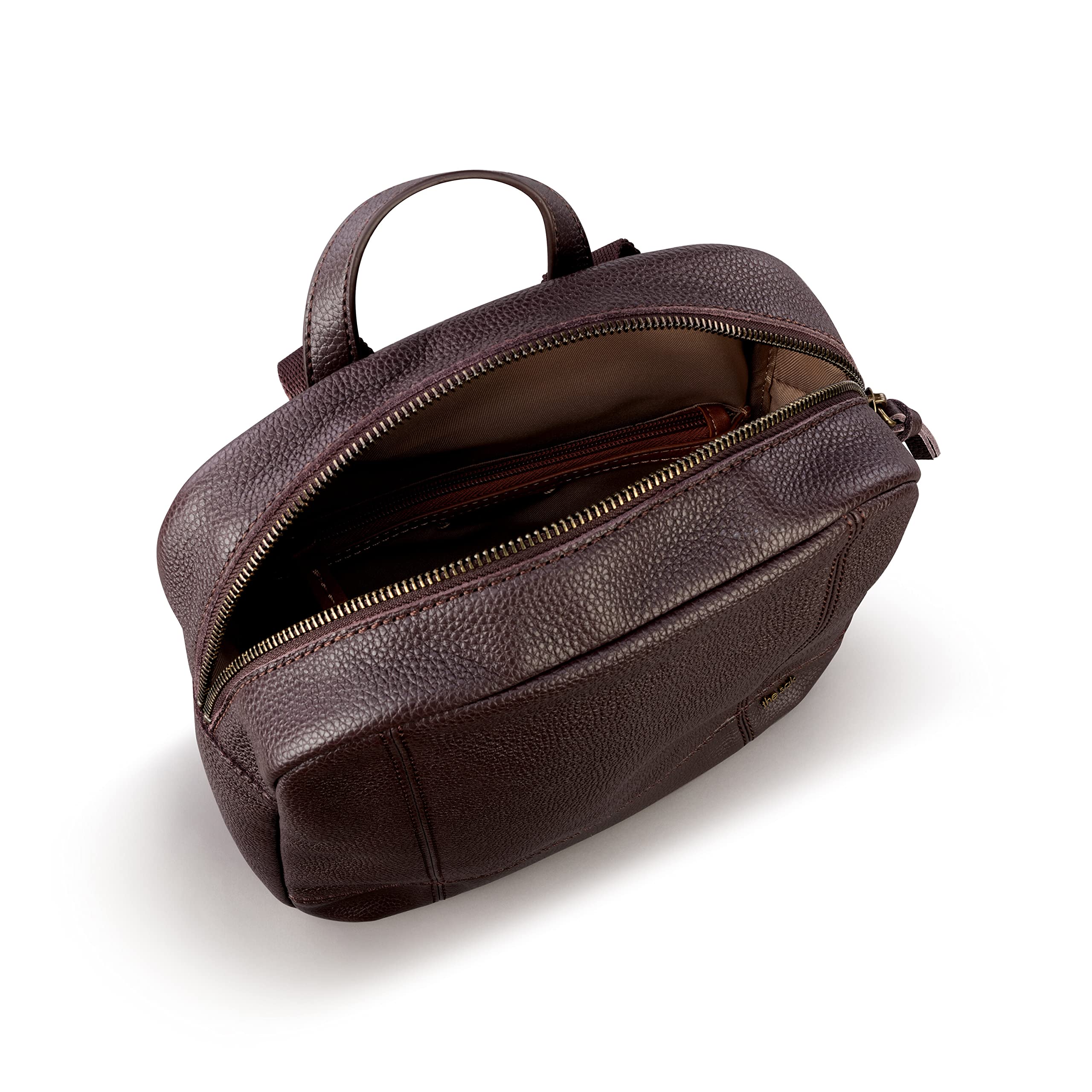 The Sak Women's De Young Backpack in Leather, Black, One Size