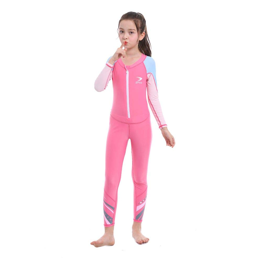 ZCCO Kids Swimsuit, Boys and Girls Full Sunsuit, UPF50+ Rash Guard Wetsuit, Swimwear