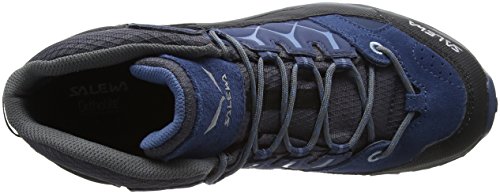 Salewa JR ALP Trainer MID GTX Trekking & Hiking Boots, Dark Denim Charcoal, 2 US Unisex Big Kid