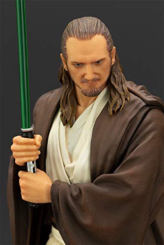 Star Wars: The Phantom Menace: Qui-Gon Jinn ArtFX+ Statue, Multicolor