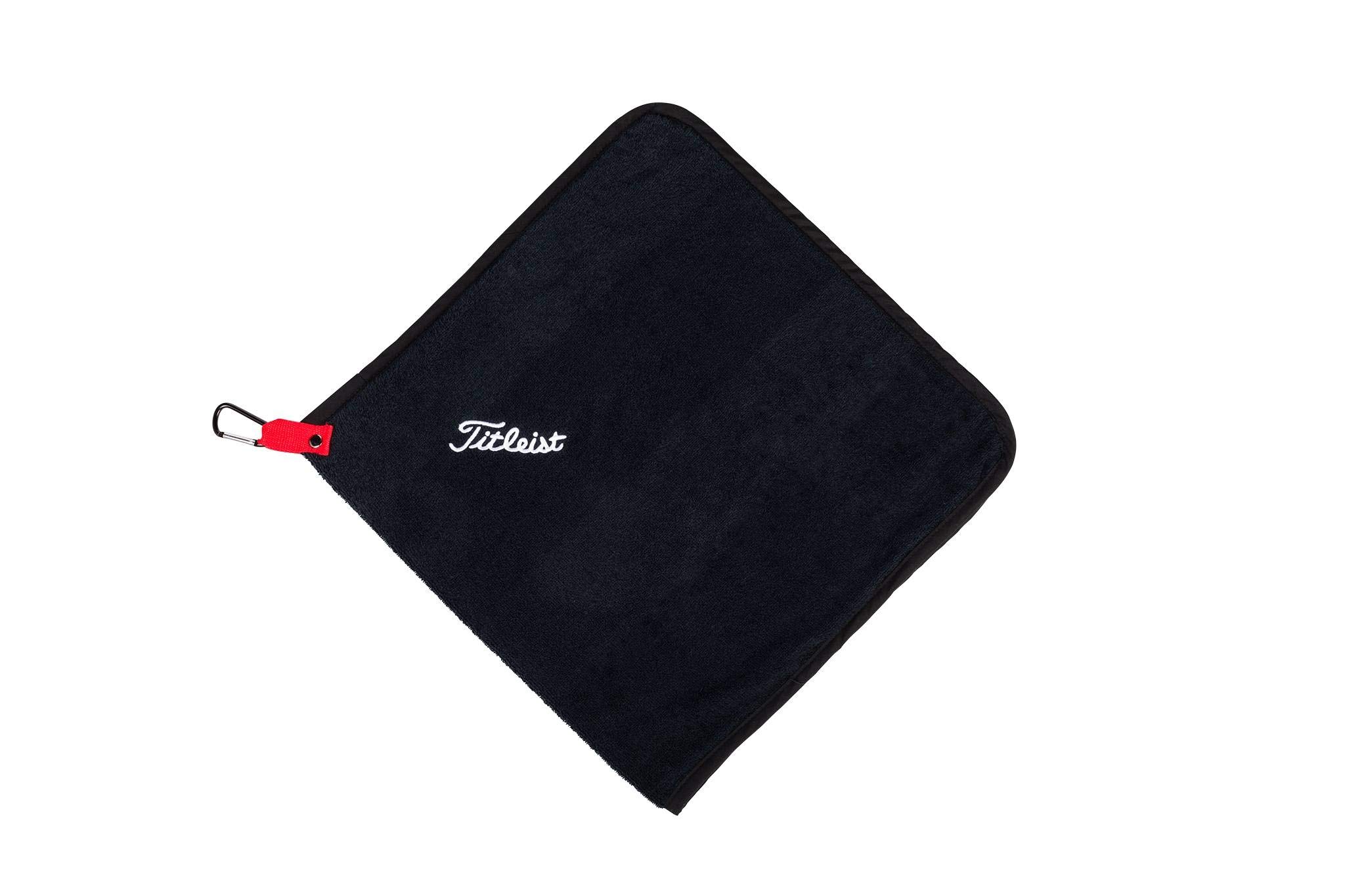 Titleist StaDry™ Performance Golf Towel,Cotton, Black