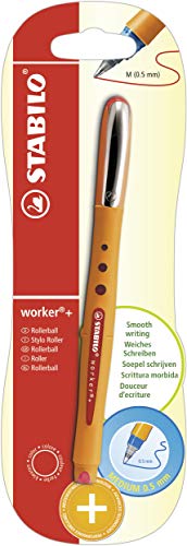 STABILO Rollerball worker+ Medium - Blue