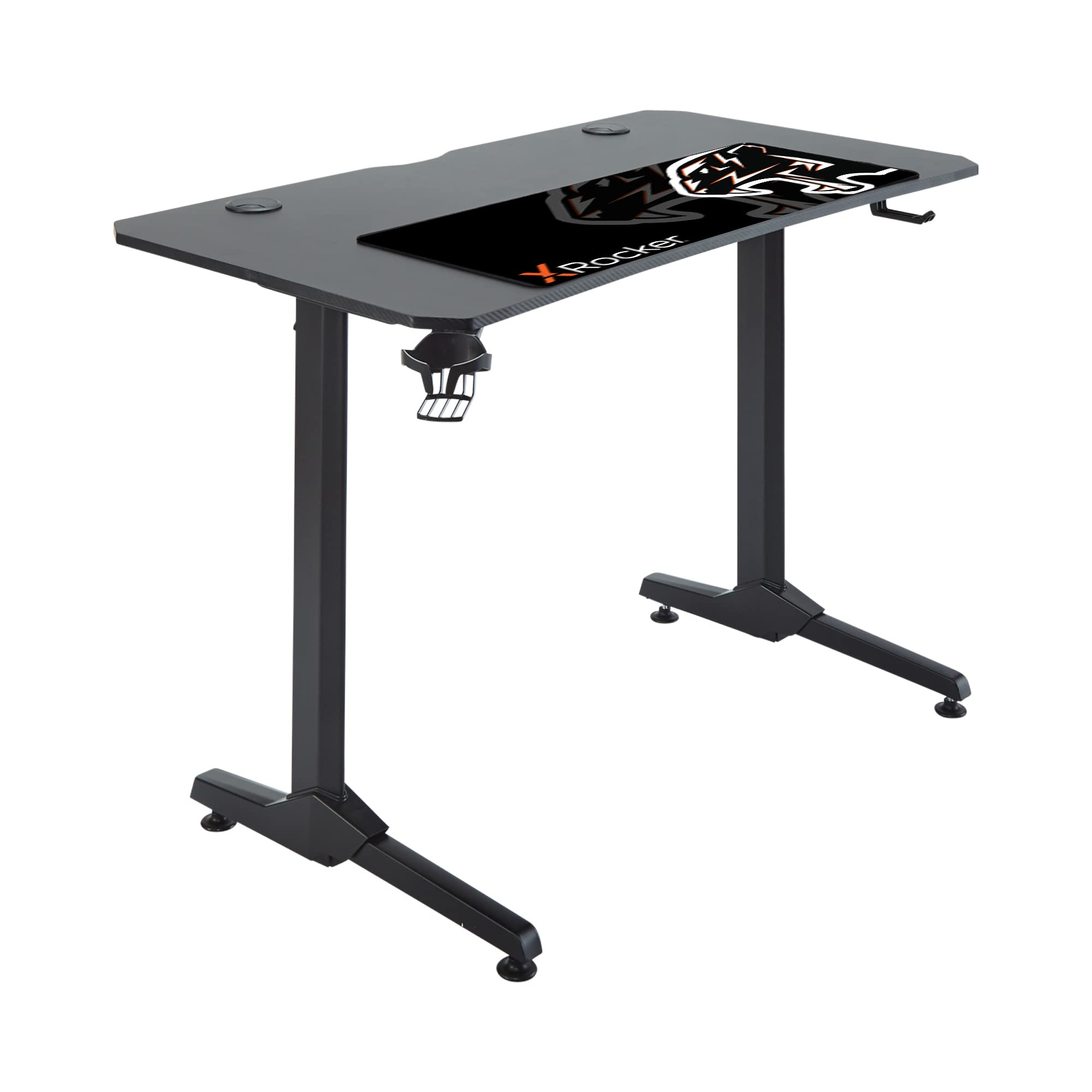 X Rocker Panther Office Desk - Grey