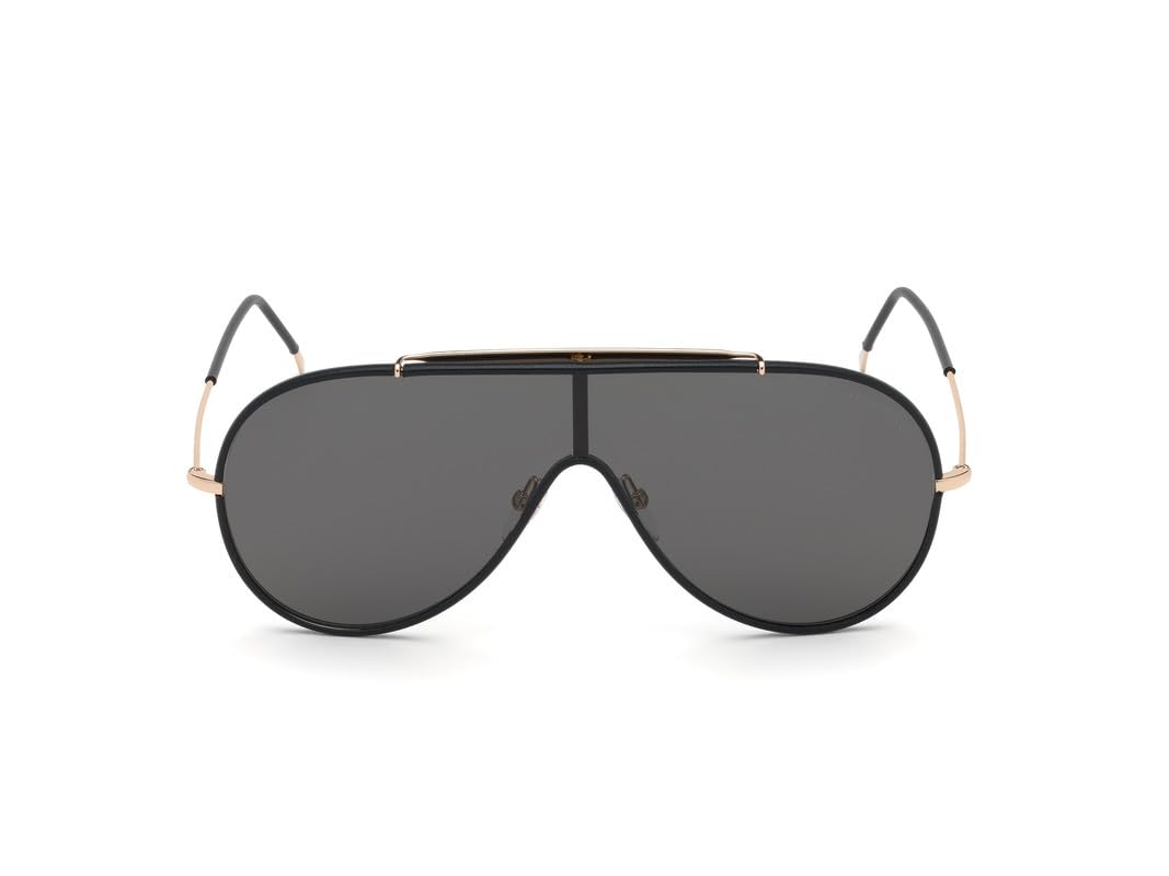 Tom Ford FT0671 - 01A Sunglasses Black Frame w/ Grey Lens