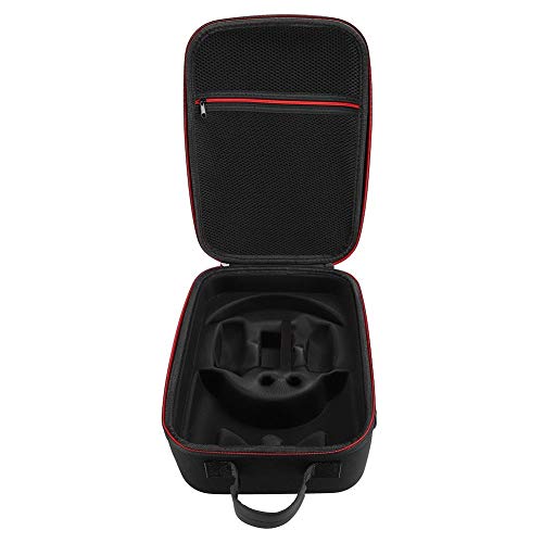 Waterproof for Oculus with Comfortable Handle Vertical Storage Bag Black/Grey VR Headset Storage Bag Hard for Travel Gaming(Black)