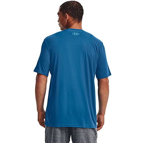 Under Armour Men's Team Issue Wordmark Short-Sleeve T-Shirt, Cruise Blue (899)/Fresco Blue, X-Large