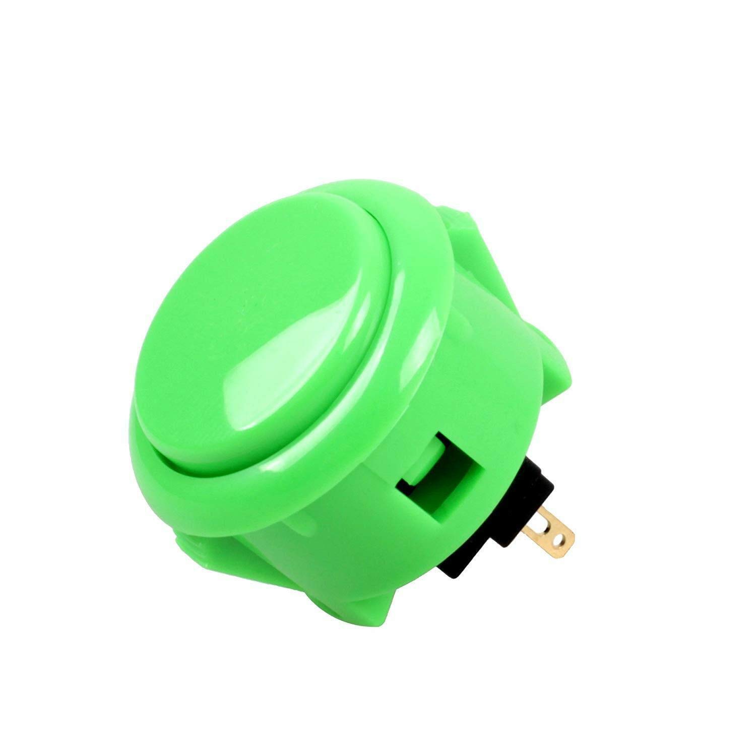 SANWA JLF-TP-8YT Joystick 8 pcs OBSF-30 Push Button Bundle Kit Color : Green - for Arcade Game 4 & 8 Way Adjustable, Compatible with Catz Mad SF4 Tournament Joystick S@NWA