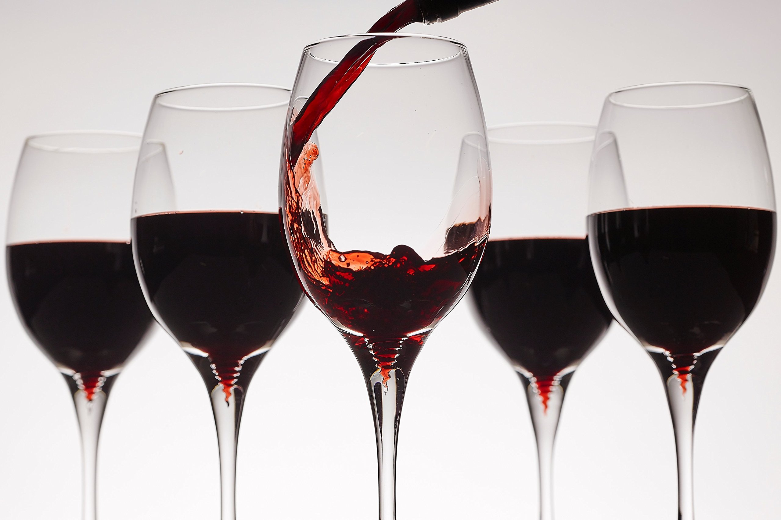 Vacanti Spirale Wine Glass (Set of 2) - Skip Aerating and Decanting - Filter Sediment From Wine Right in the Glass
