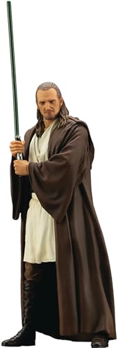 Star Wars: The Phantom Menace: Qui-Gon Jinn ArtFX+ Statue, Multicolor