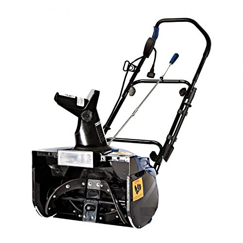 Snow Joe SJ623E-RM Electric Single Stage Snow Thrower, 18-Inch, 15 Amp Moto,| Headlights,Blue