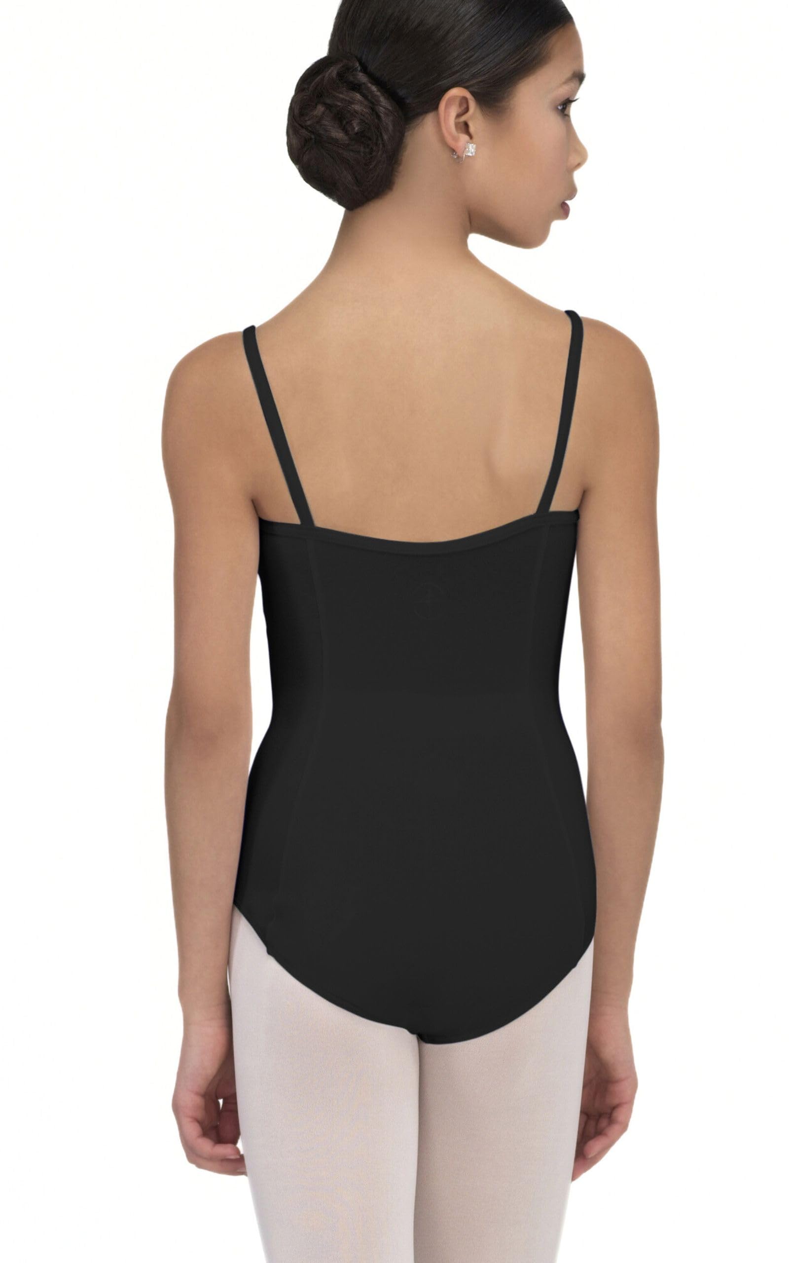 Wear Moi Ulena Leotard, Black, Medium, Cotton Elasthan (ULENMBLA)