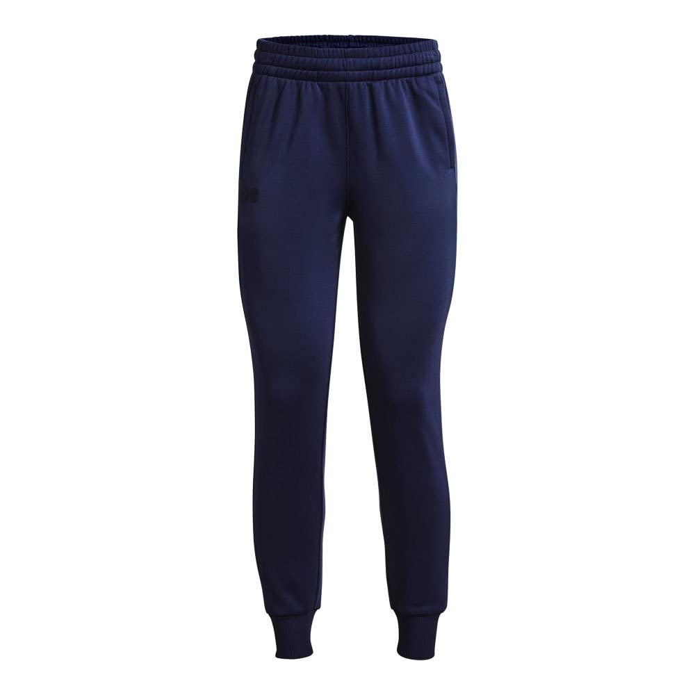 Under Armour Womens ArmourFleece Jogger, (410) Midnight Navy / / Black, Small