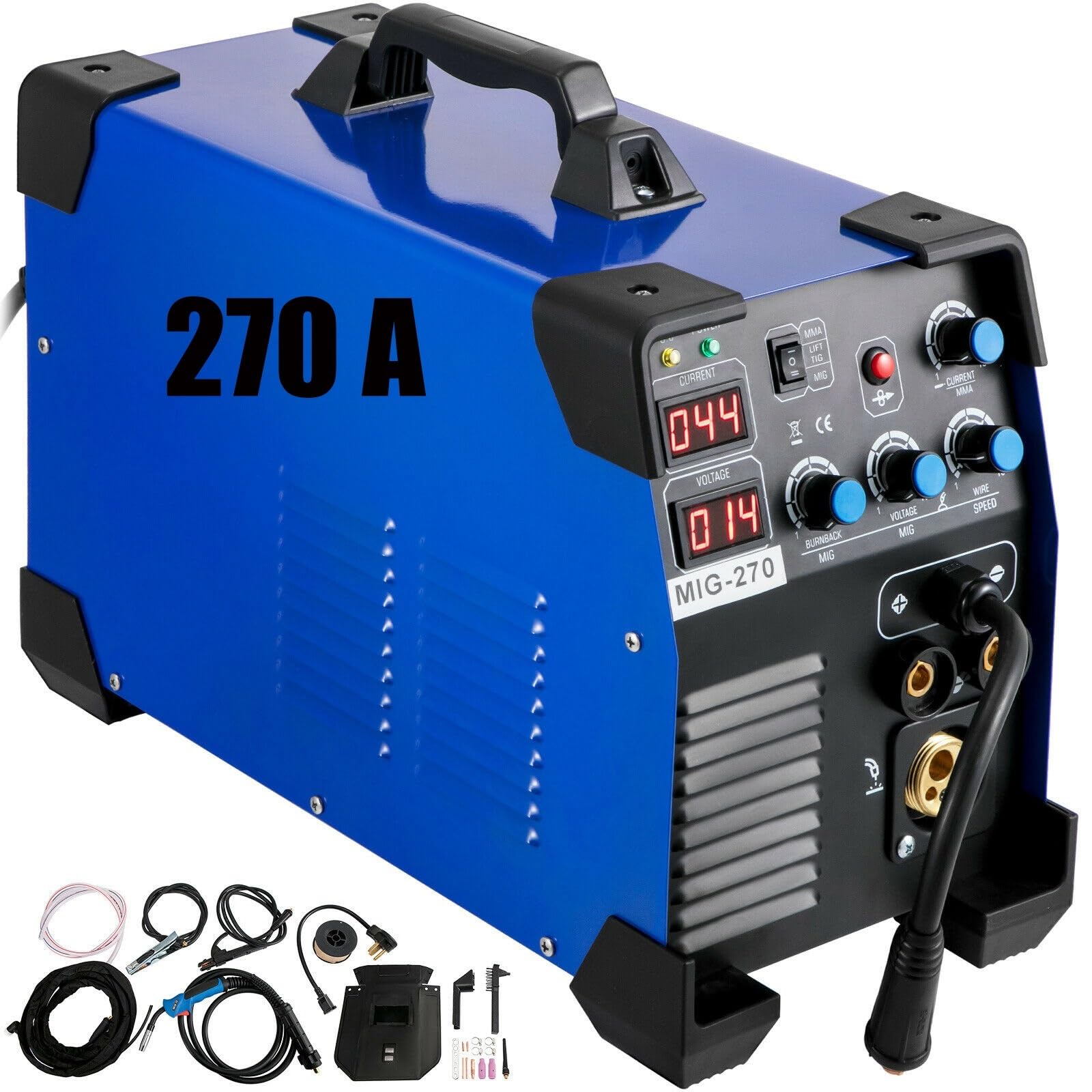 Upgraded Version MIG Welder Welding Machine 270A MIG MMA TIG 3 In 1 Welder Combo