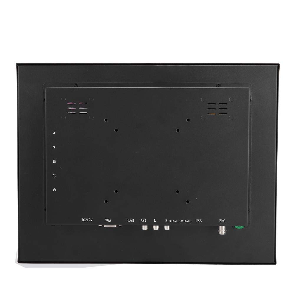 Wendry 15 Inch Capacitive Touch Screen, 1024 x 768 HDMI Monitor, 43 Multi-Point Capacitive Touch Screen Portable Industrial Monitor(US)