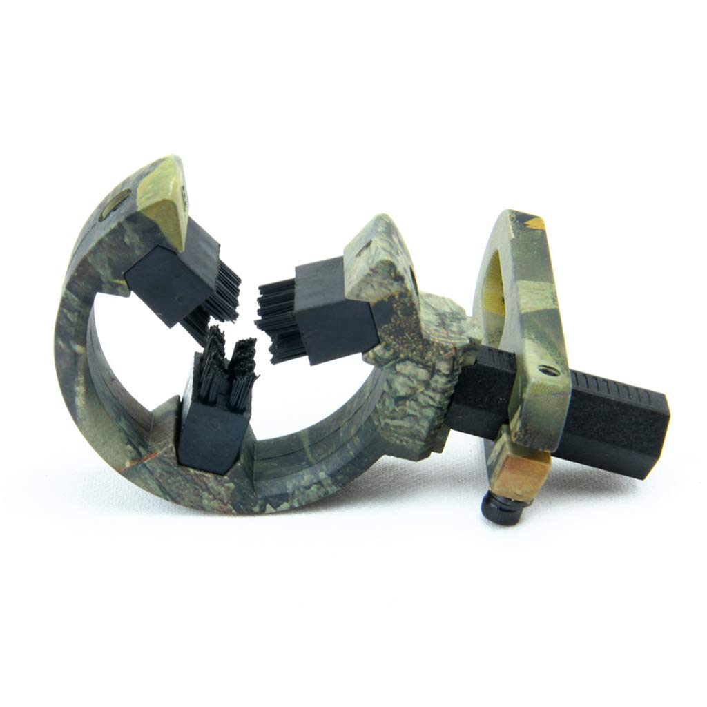 Votono Whisker Biscuit Archery Arrow Rest Brush for Recurve Compound Bow Hunting Capture Arrows Rest Brush Whisker Archery Rest Bow Rest (Camouflage)