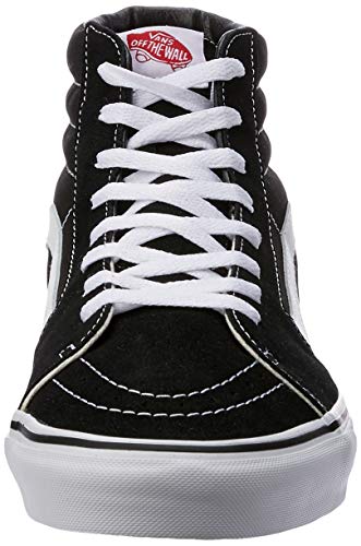 Vans Sk8-Hi Unisex Casual High-Top Skate Shoes Black/White