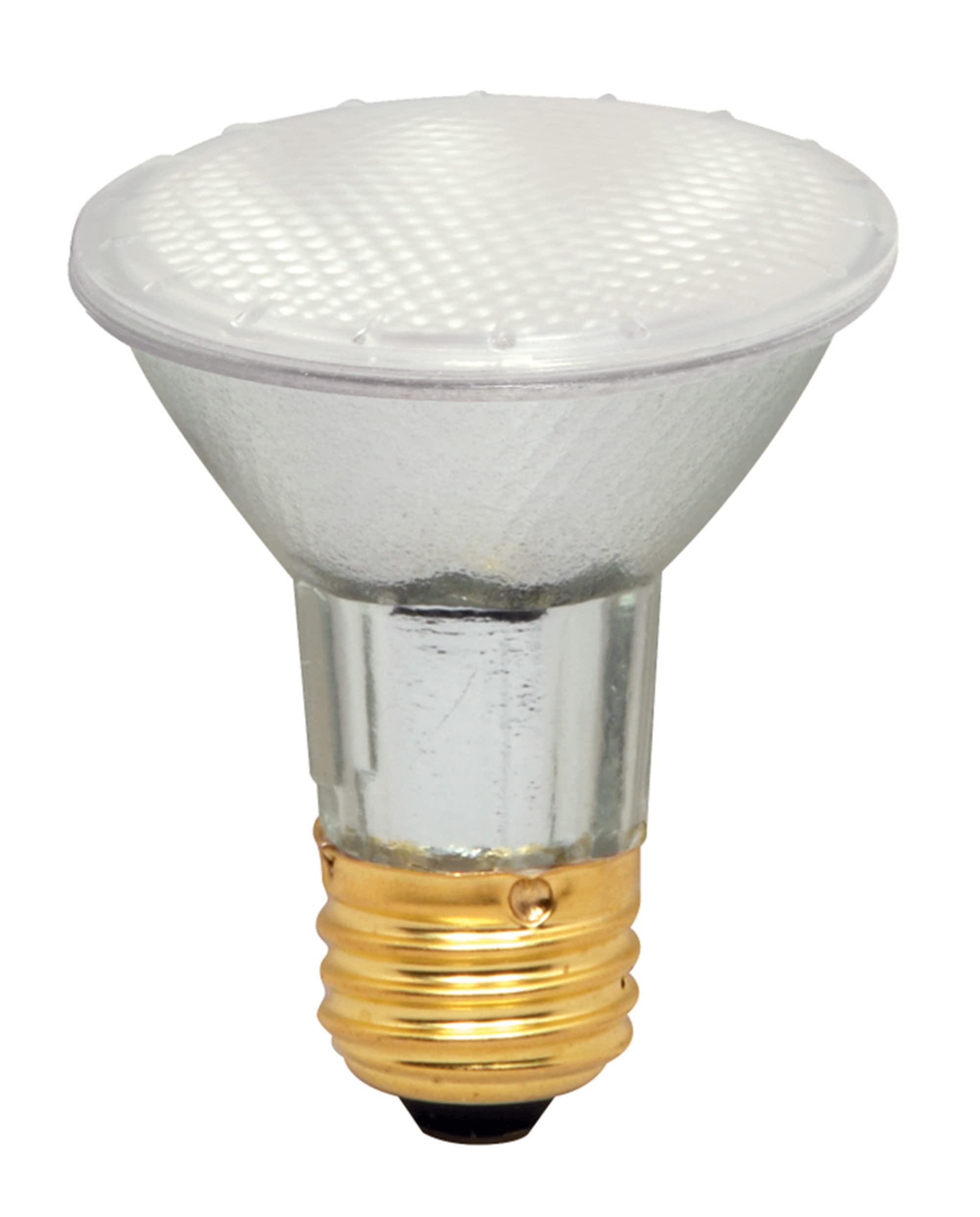 Satco S4130 39 Watt (50 Watt) 500 Lumens PAR20 Halogen Flood 42 Degrees Frosted Light Bulb, Dimmable