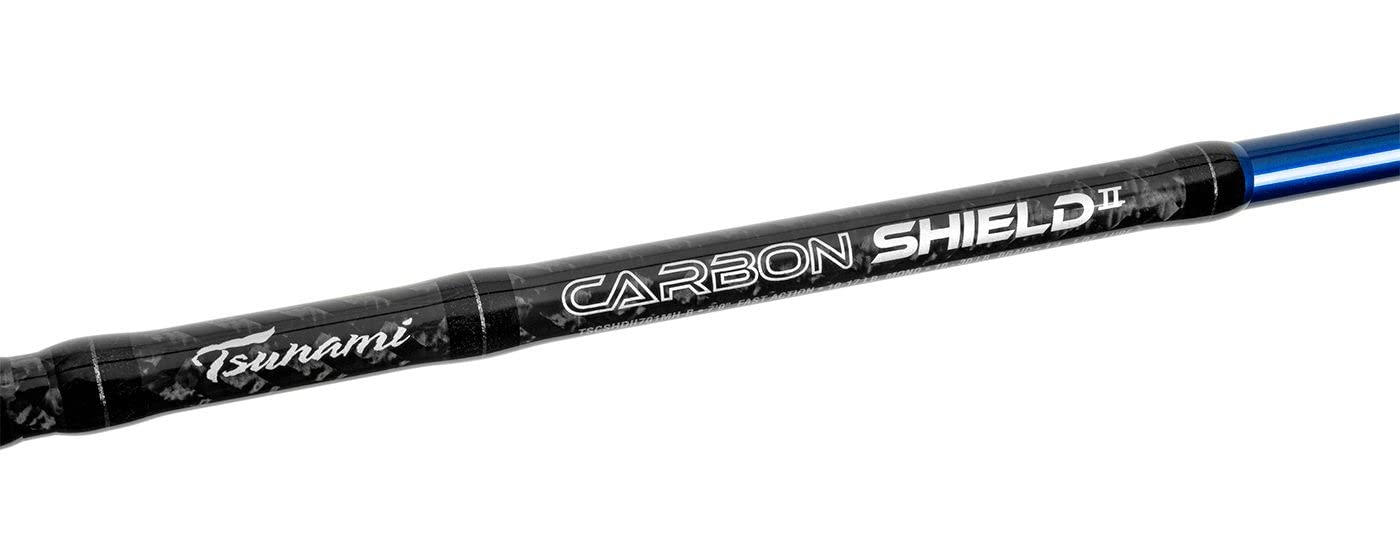 Tsunami Carbon Shield II TSCSHDII701MH-B Spinning Rod