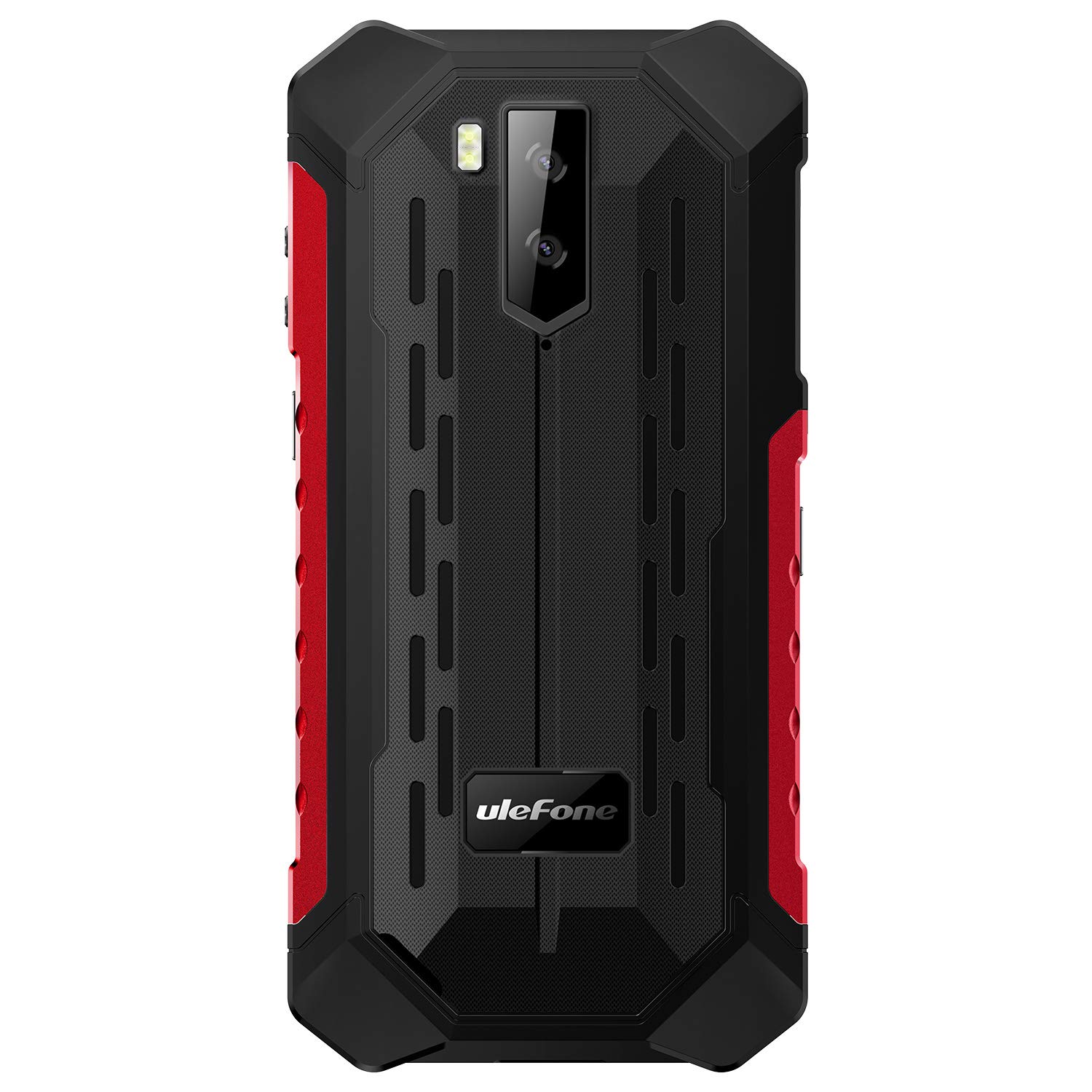 Ulefone Rugged Smartphone Unlocked, Armor X3 IP68 Waterproof Cell Phone, 5.5 inch HD+ Screen 2GB+32GB Android 9.0 5000mAh Battery Global 3G Dual SIM Dual Cameras Face ID Compass+GPS Shockproof (Red)