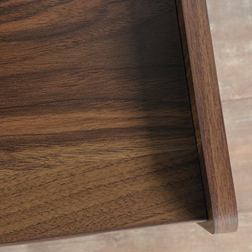 Sauder Harvey Park Entertainment Credenza, For TV's up to 55", Grand Walnut finish