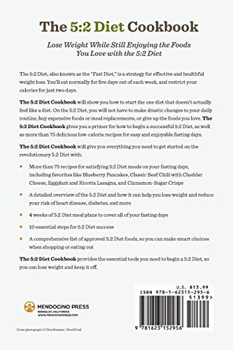 The 5:2 Diet Cookbook: Over 75 Fast Diet Recipes and Meal Plans to Lose Weight with Intermittent Fasting