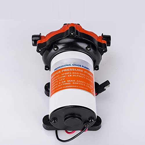 XuuSHA Hand Bilge Pump DC Diaphragm Pump 12V 24V 3.0-20.0LPM 17-60PSI Fresh Water Pump Bilge Pump Automatic (Voltage : 24V)