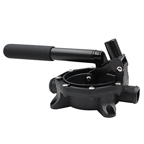 XuuSHA Hand Bilge Pump 720GPH Aluminum Handle Water Pump Plastic Marine Boat Manual Bilge Diaphragm Water Pump Bilge Pump Automatic