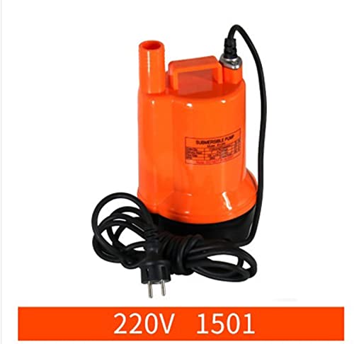 XuuSHA Hand Bilge Pump Bilge Pump 12v24v DC Submersible Pump Bilge Pump Automatic (Color : 220V 1501)