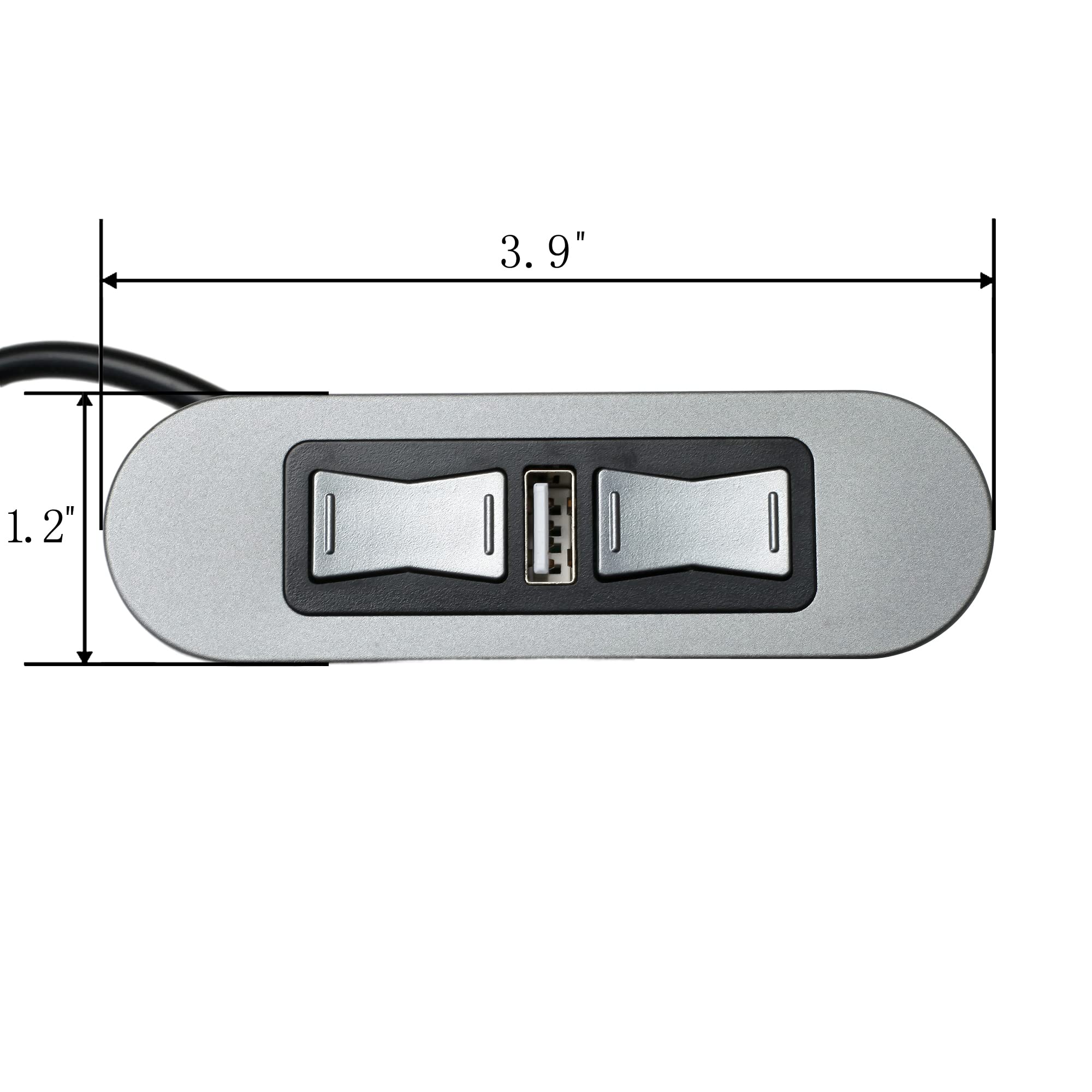 Uetmulik Power Recliner Lift Chair Emomo 5 Pin Hand Control Model HX90AFU Replacement with USB