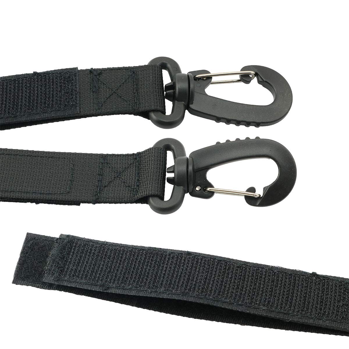 ZRM&E 4pcs Outdoor Eagle Beak Webbing Buckle Inflatable Boat Paddle Keeper Paddle Holder Paddle Clip Stainless Steel Hook Nylon Ribbon Canoe Oar Hook