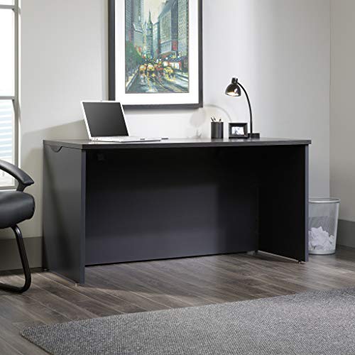 Sauder Via Credenza, L: 59.45" x W: 23.47" x H: 29.76", Bourbon Oak
