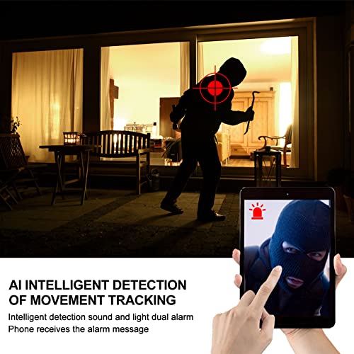 WiFi Light Bulb Camera Mobile Phone Remote Monitoring Camera Panoramic 360° Surveillance Camera Infrared Night Vision Security Camera