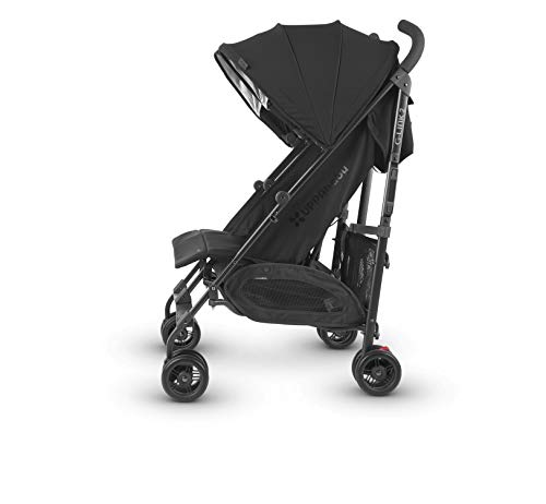 UPPAbaby G-Link 2 Stroller - Jake (Black/Carbon) + G-Link 2 Travel Bag