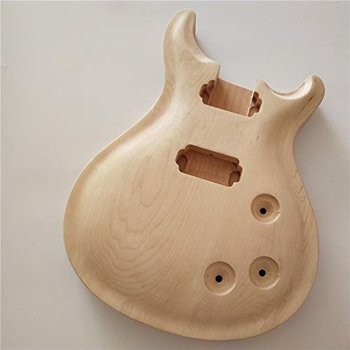 YAFEN New 1 set unfinished guitar neck and body electric guitar kit DIY part 24.75inch