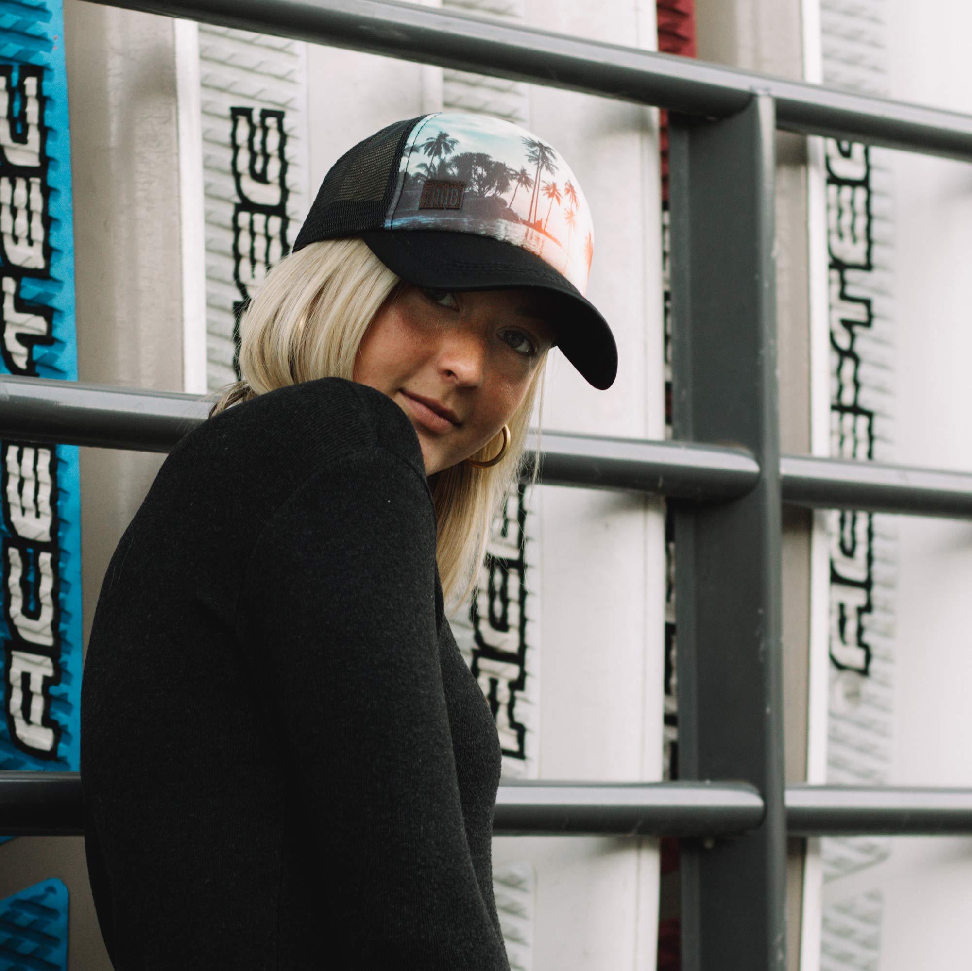 Traveller Series Lightweight Foam Mesh Graphic Outdoors Trucker Hat