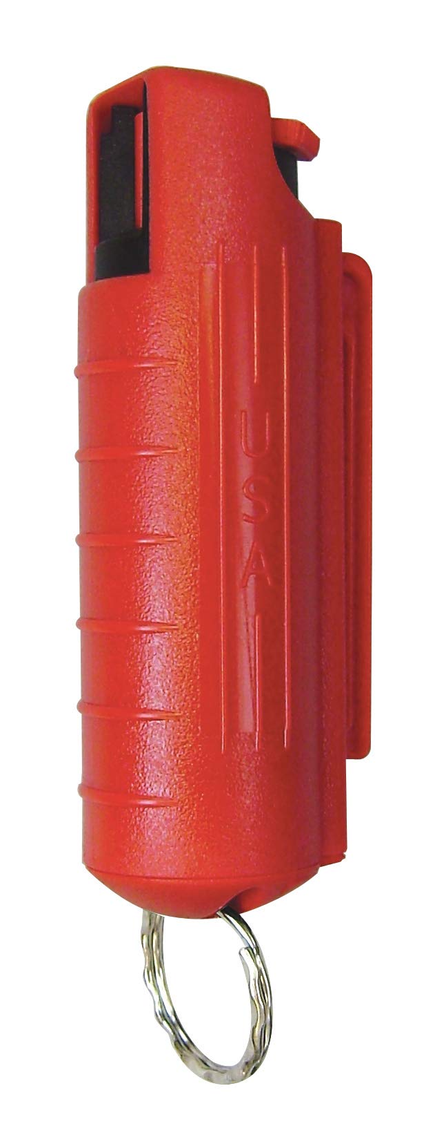 Zap 1/2 oz. Pepper Spray with Hard Case & Key Ring (Red)