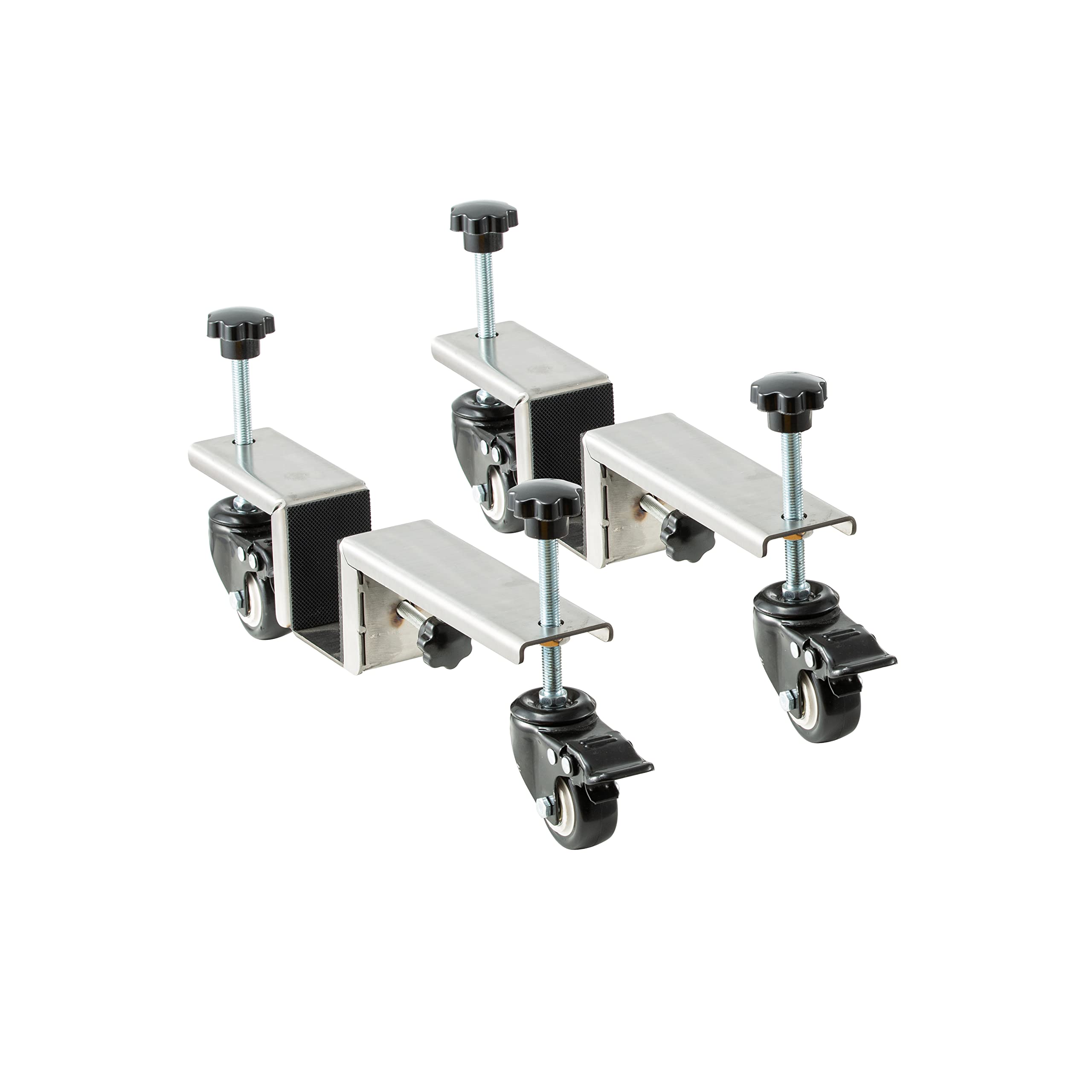 Talustool Door Installation Kit for 1-3/8" and 1-3/4" Pre-Hung, Slab, and Front Doors, Stainless Steel Door Dolly Installation Tool with Swivel Wheels for Commercial & Residential Use