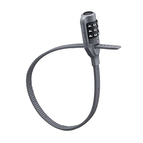 YANGLI WanLiTong Bike Cable Lock Multi Stable Bicycle Helmet Lock Password Cycling Lock Fit for MTB Road Bike (Color : Orange)
