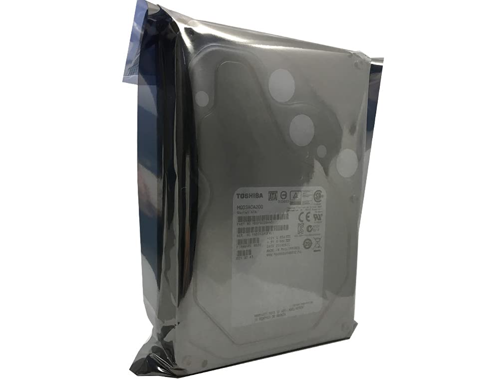 TOSHIBA MG03ACA200 2TB 7200 RPM 64MB Cache SATA 6.0Gb/s 3.5" Enterprise Hard Drive Bare Drive