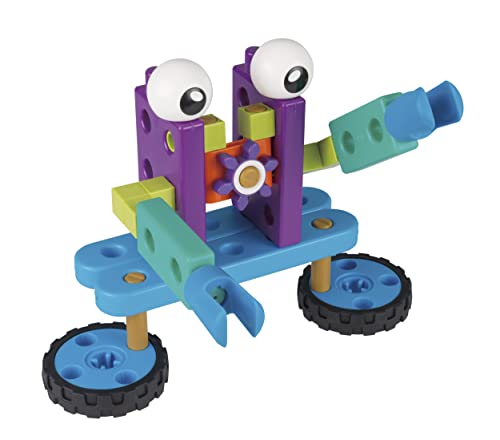 Thames & Kosmos Kids First Robot Engineer STEM Experiment Kit for Young Learners | Build 10 Non-Motorized Robots | Play & Learn with Storybook Manual | Parentsâ Choice Gold Award Winner
