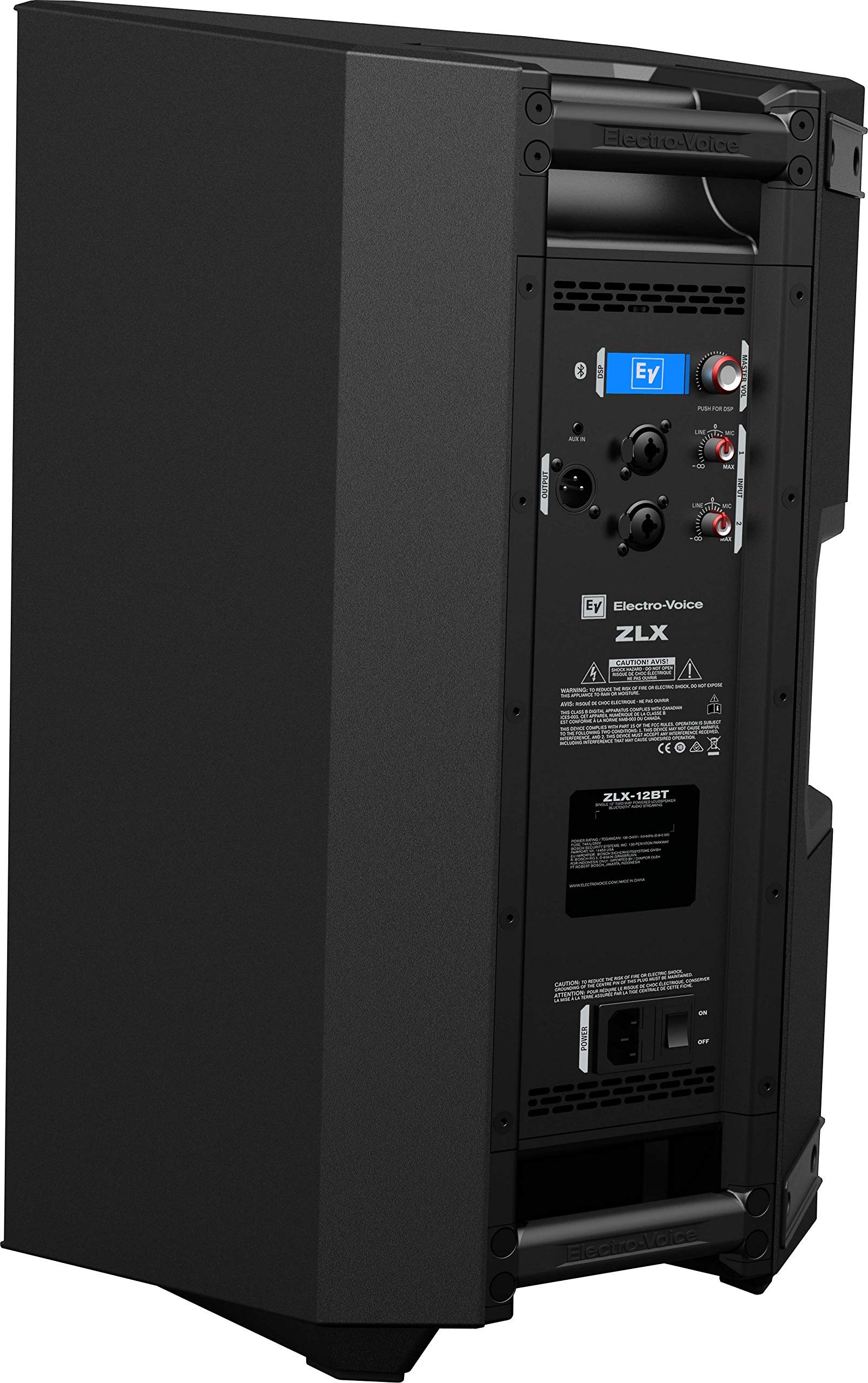 ZLX-12BT 12 inches 1000-Watt Bluetooth Powered Loudspeaker (Renewed)