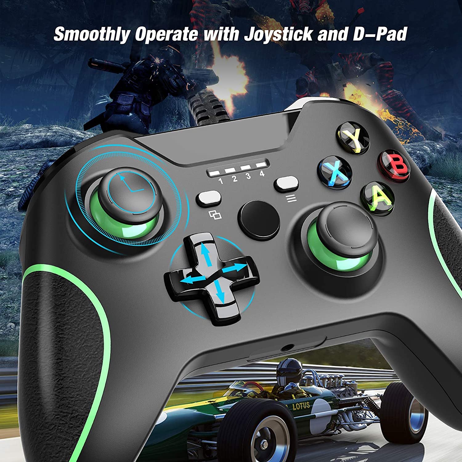 Y Team Controller for Xbox One,Wired Controller for Xbox with Headphone Jack for Xbox Series S Xbox Series X Xbox One/S/X and PC Windows 7. 10