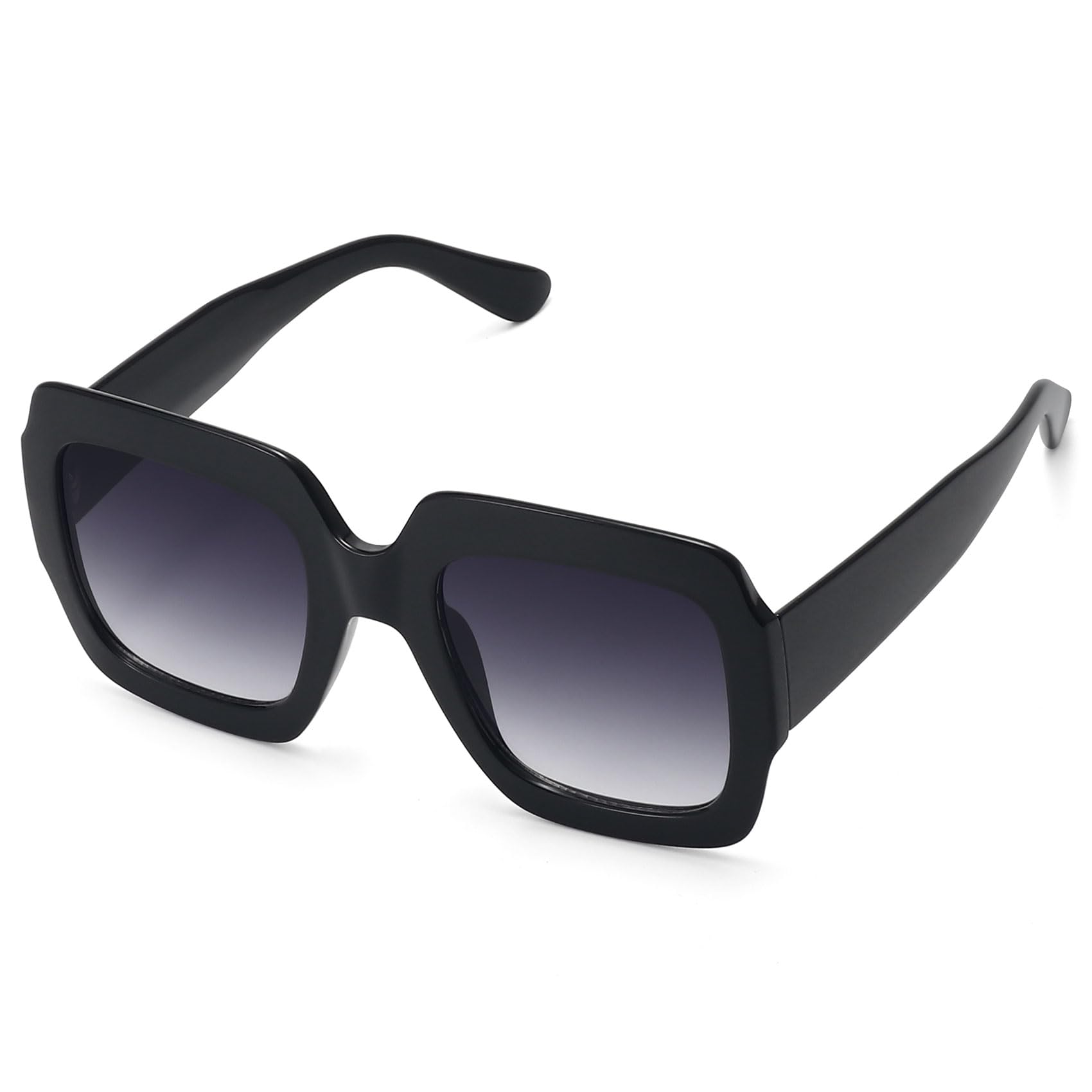 STORYCOAST Oversized Square Sunglasses Womens Retro Shades Luxury Big Sun Glasses UV400 Protection S0178
