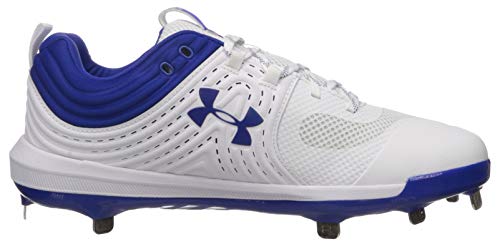 Under Armour Women's UA Glyde ST Softball Cleats 11.5 White
