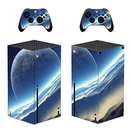 X-box-Series-X Console and 2 Controllers Skin Set - Paysage Color โ X-box-Series-X Vinyl (only fit X-box-Series-X )