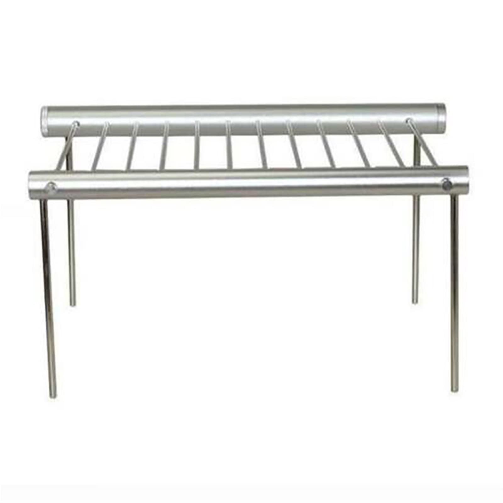 TAMYID Charcoal Grills, Portable Mini Stainless Steel BBQ Grill Outdoor Camping Backpacking Picnic Charcoal Barbeque Rack Foldable