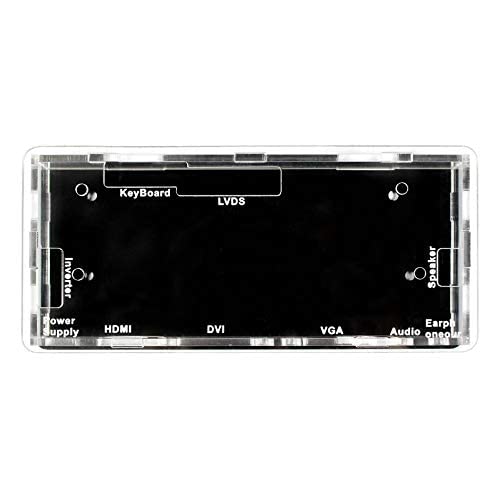 VSDISPLAY Acrylic Case for M.NT68676 HD-MI DVI VGA LCD Controller Board,Fit for LCD Controller Board M.NT68676, Controller Board Not Included