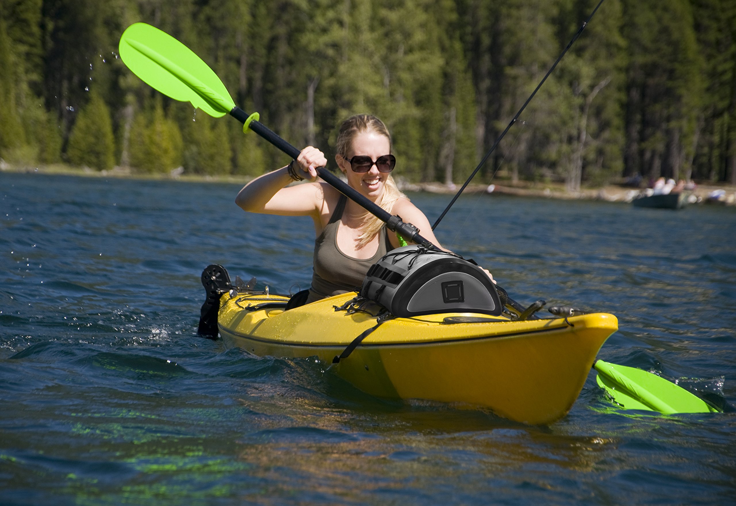 Seattle Sports Deluxe 15L Kayak and Paddle Board Deck Bag (Silver)
